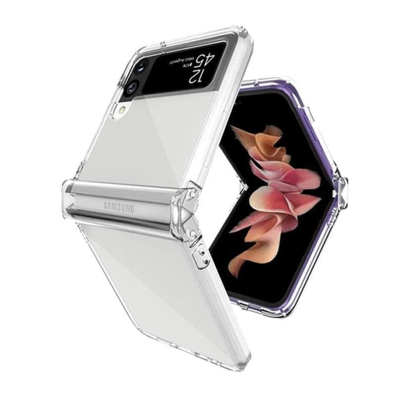 Galaxy Z Flip 4 Transparent Hard Hinge Protector