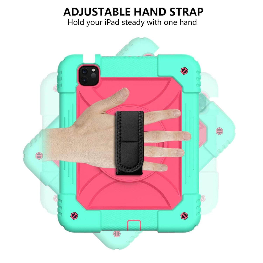 iPad Air 4 10.9 Case 2020 Hybrid 3 Layers Armor Kids Shockproof Case